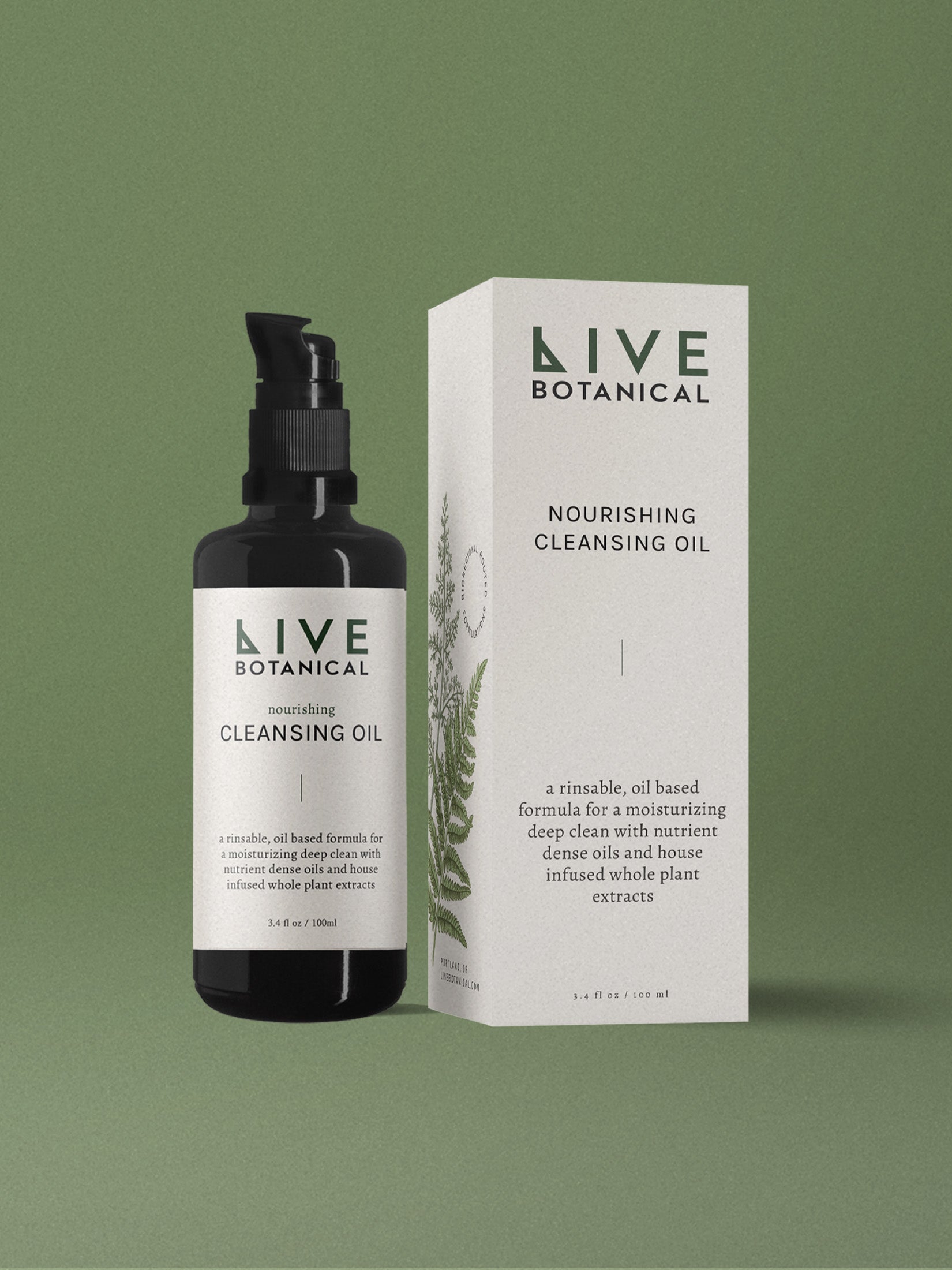 Nourishing Cleansing Oil – Live Botanical