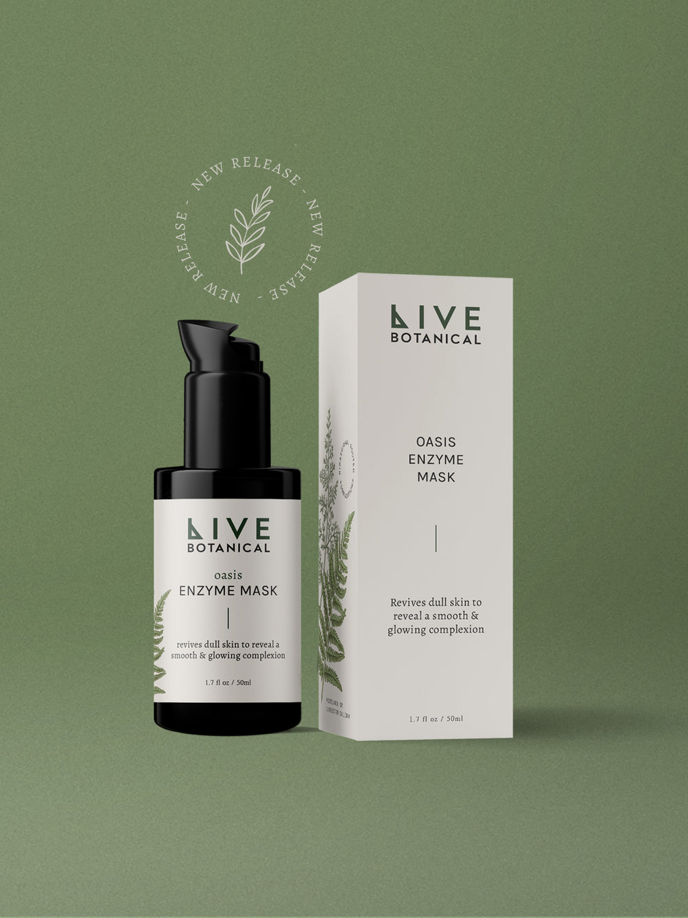 Oasis Enzyme Mask – Live Botanical
