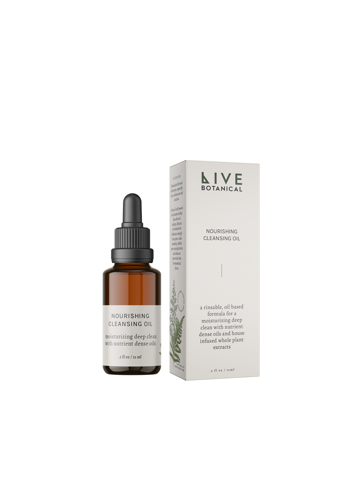 Nourishing Cleansing Oil – Live Botanical